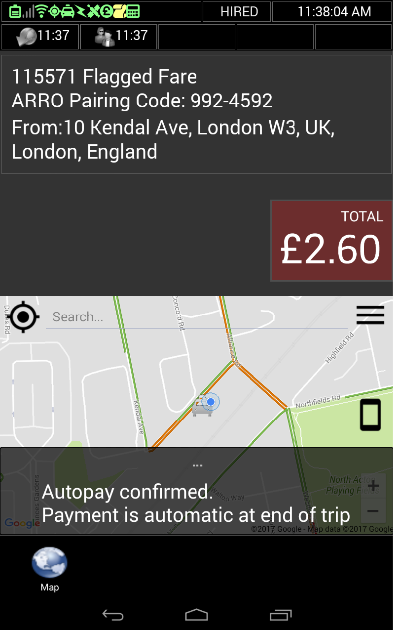 ARRO Pay Explained – Tablet Solution – Drive ARRO